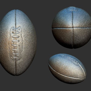 American Football Ball STL Digital File for 3D Printing - Etsy