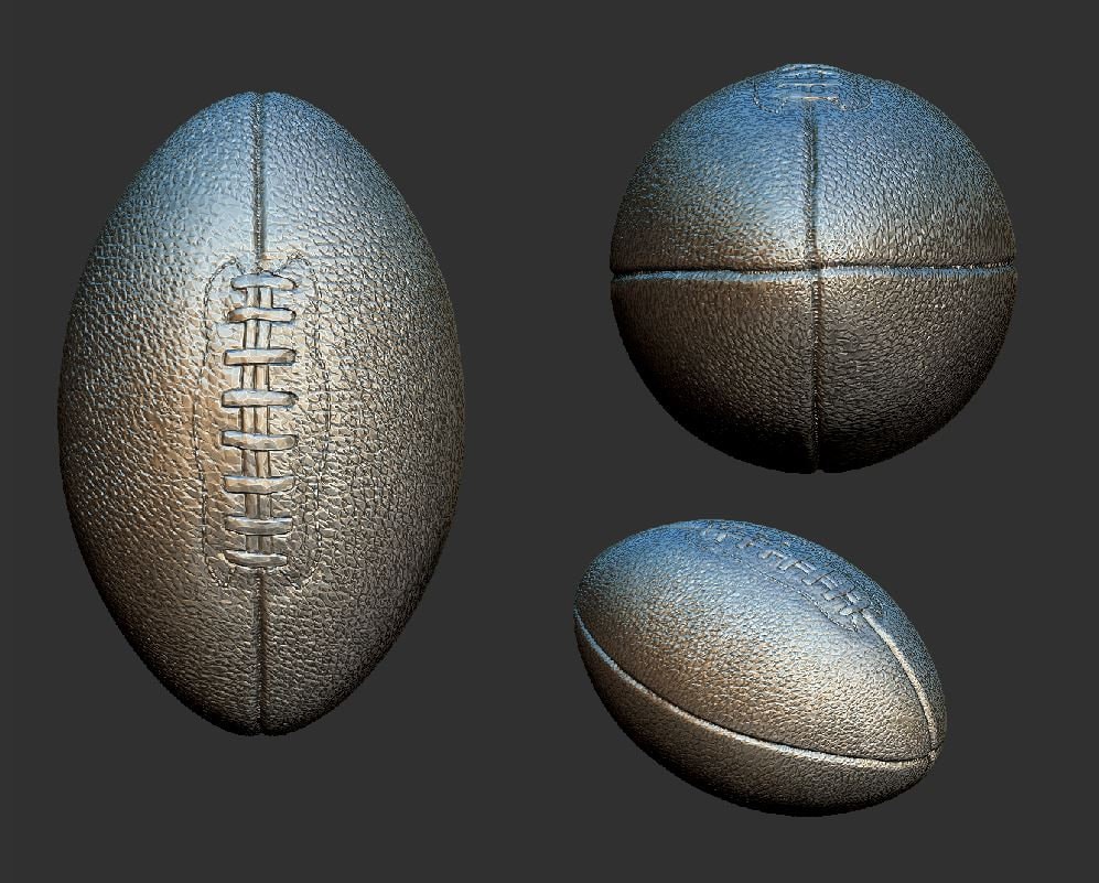 American Football Ball STL Digital File for 3D Printing - Etsy
