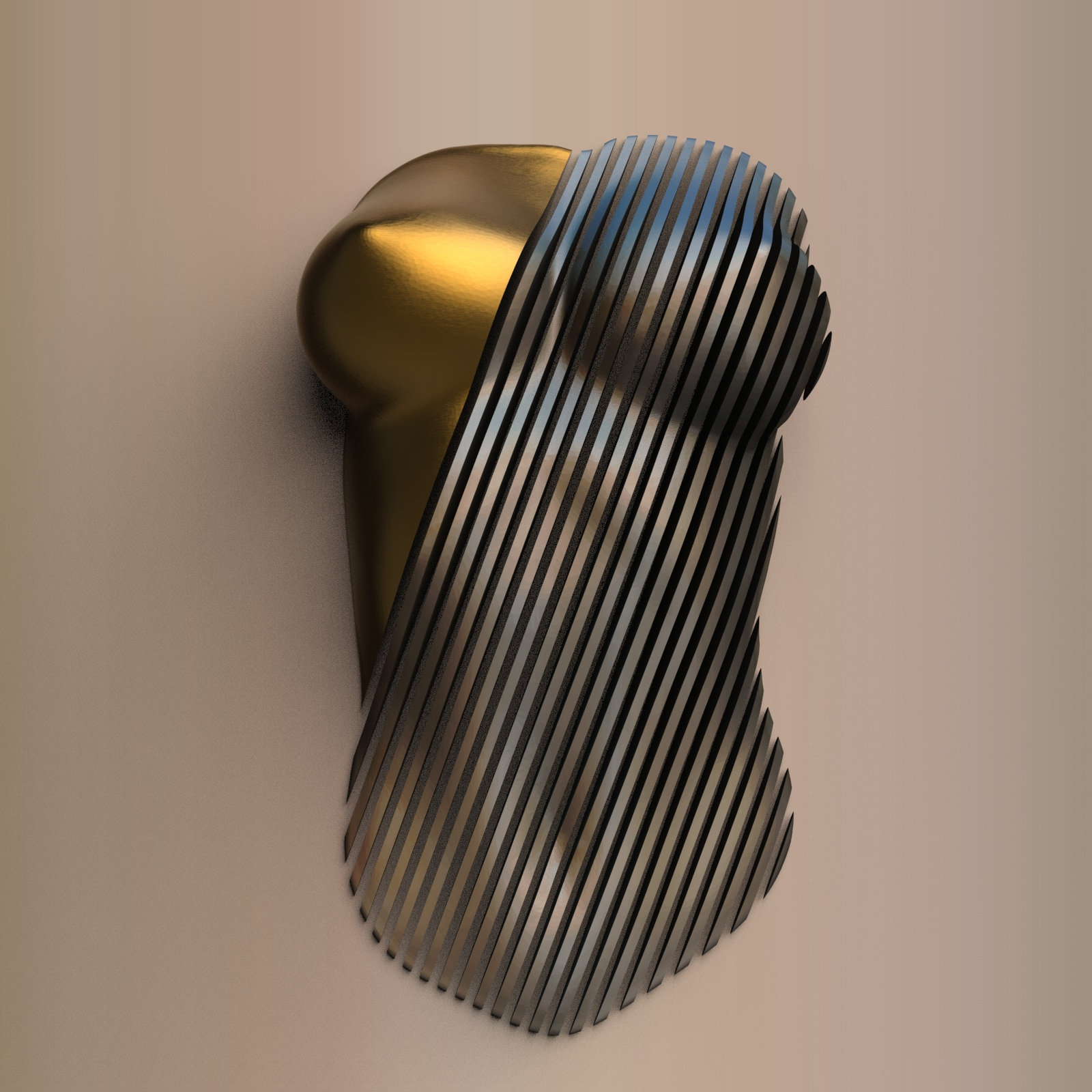 Female Torso Amazon Cyberpunk Sculpture Wall Panel - Etsy