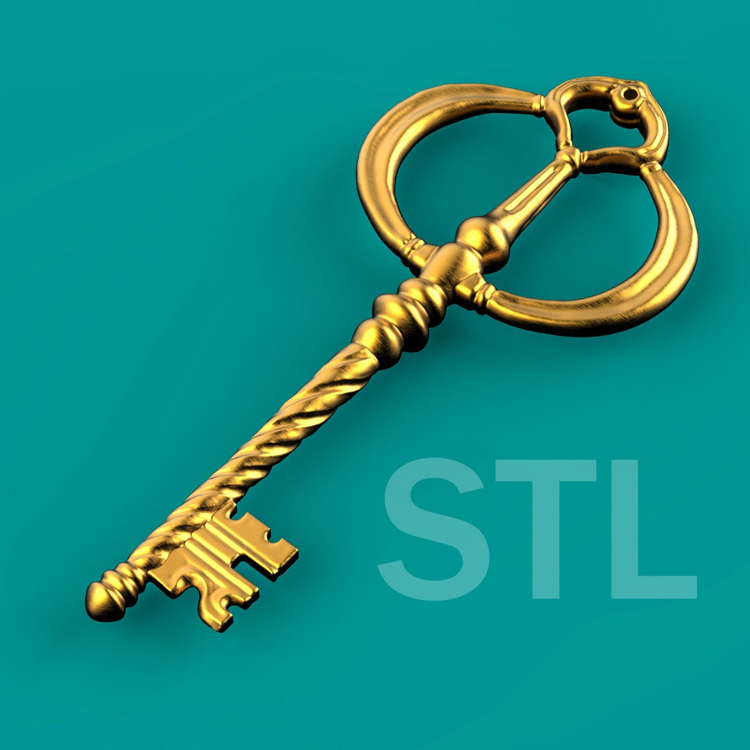 Magic Key STL Digital File for 3D Printing - Etsy