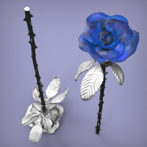 Rose Stl Digital File for 3D Printing - Etsy