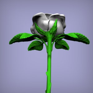 Rose Stl Digital File for 3D Printing - Etsy