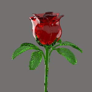 Rose Stl Digital File for 3D Printing - Etsy