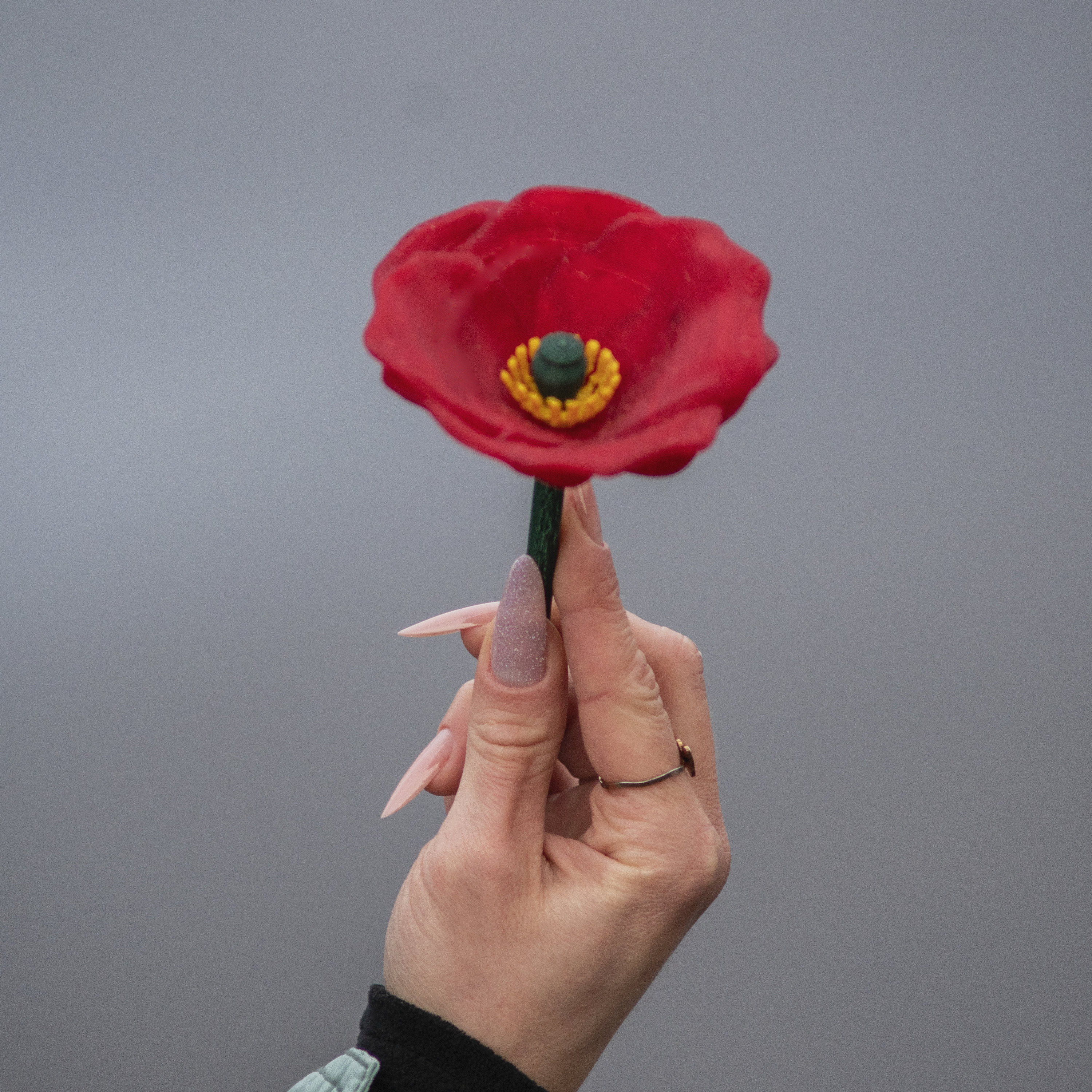 Poppy Flower Stl Digital File for 3D Printing - Etsy