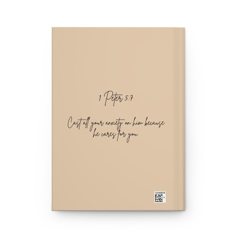 Anxiety Prayer Journal, Sermon Notebook, Devotional Self Care Book ...
