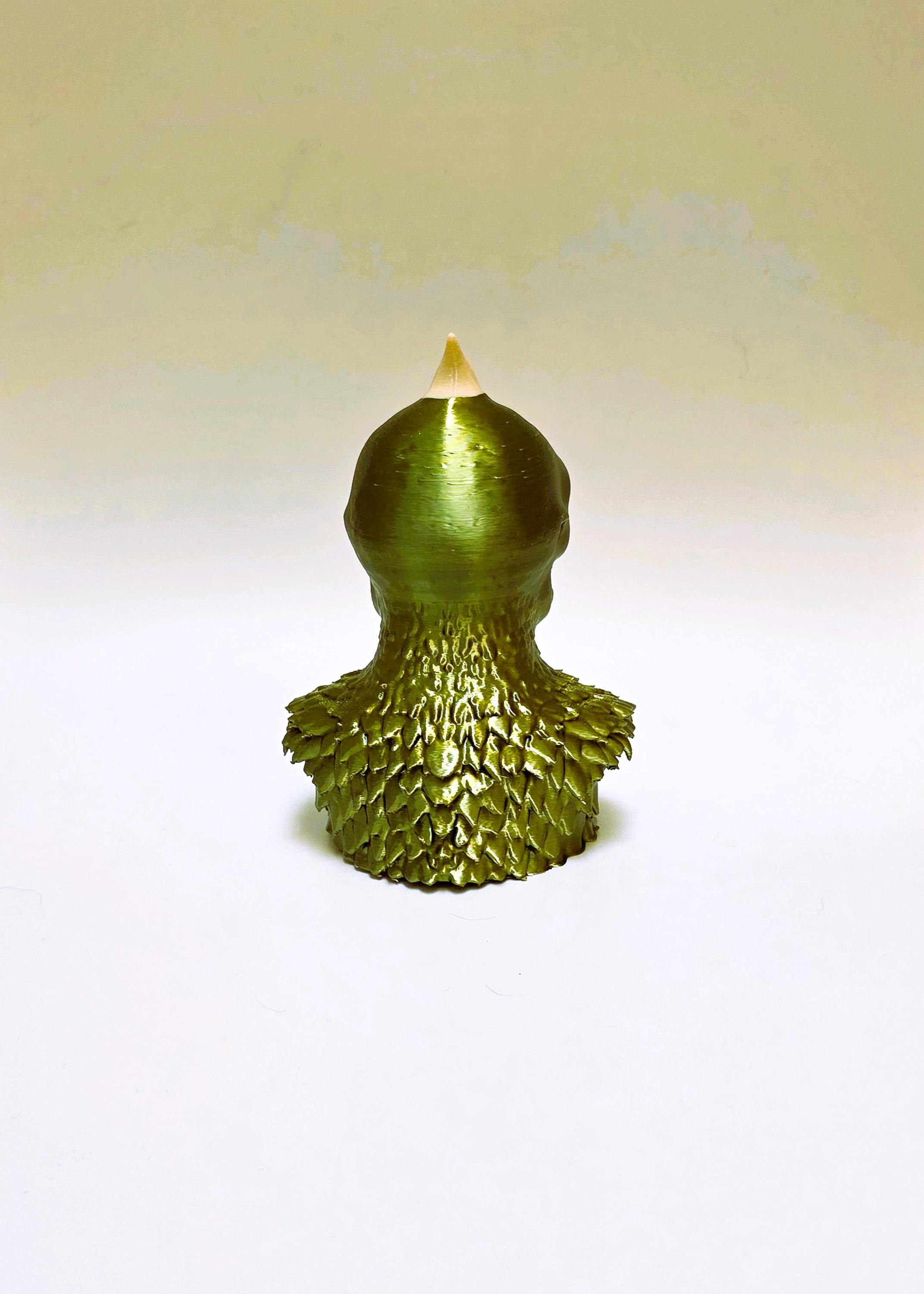 Sleestak Bust – 3D Printed Retro Sci-fi Collectible Statue | Handmade ...