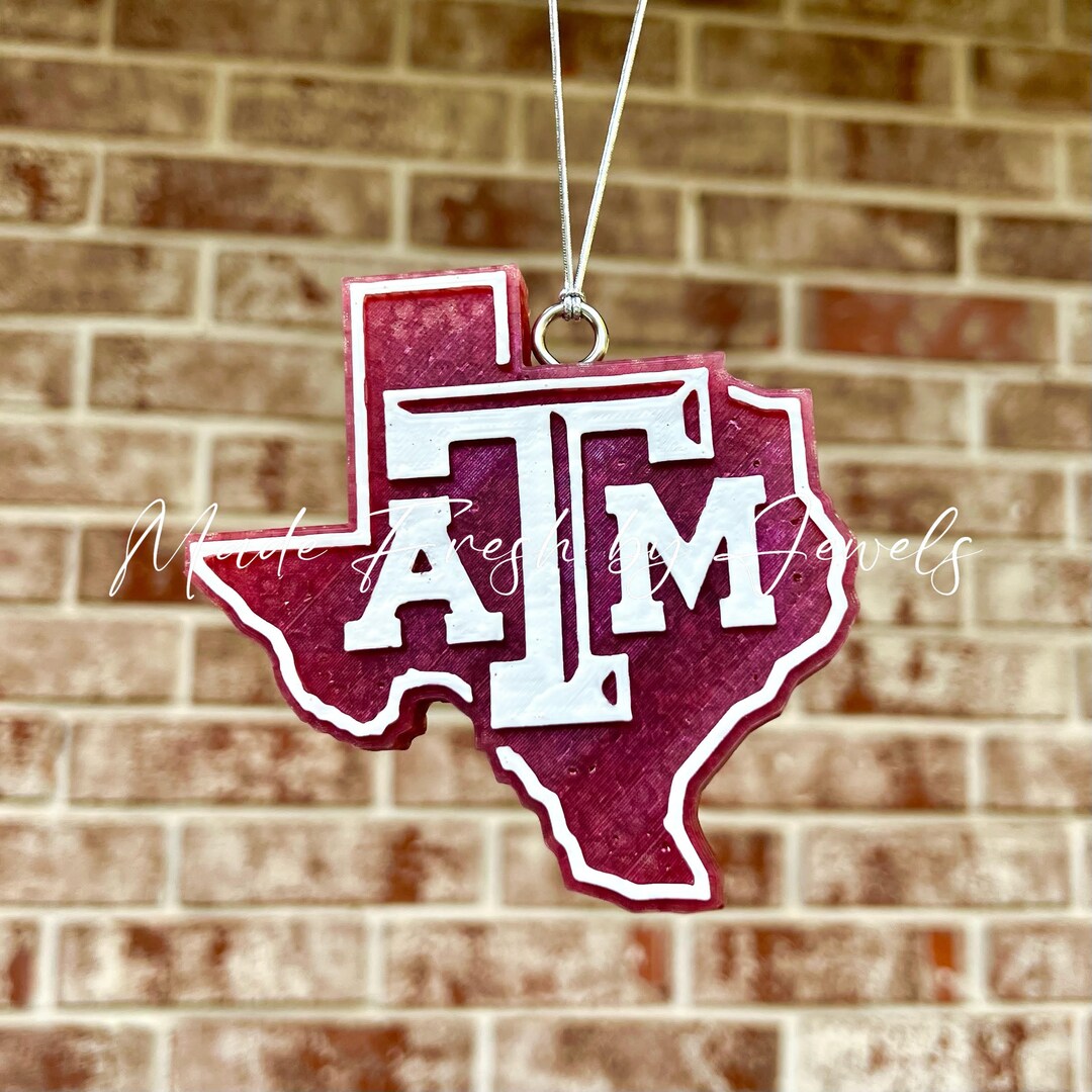 Texas A&M University Car Freshie, Handmade Freshie, Car Fresheners, Car ...