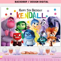 Inside Out Birthday - Etsy