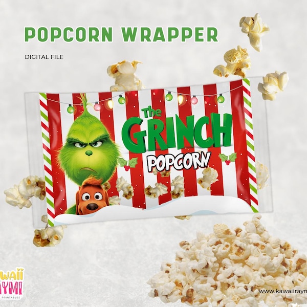 Christmas Popcorn - Etsy