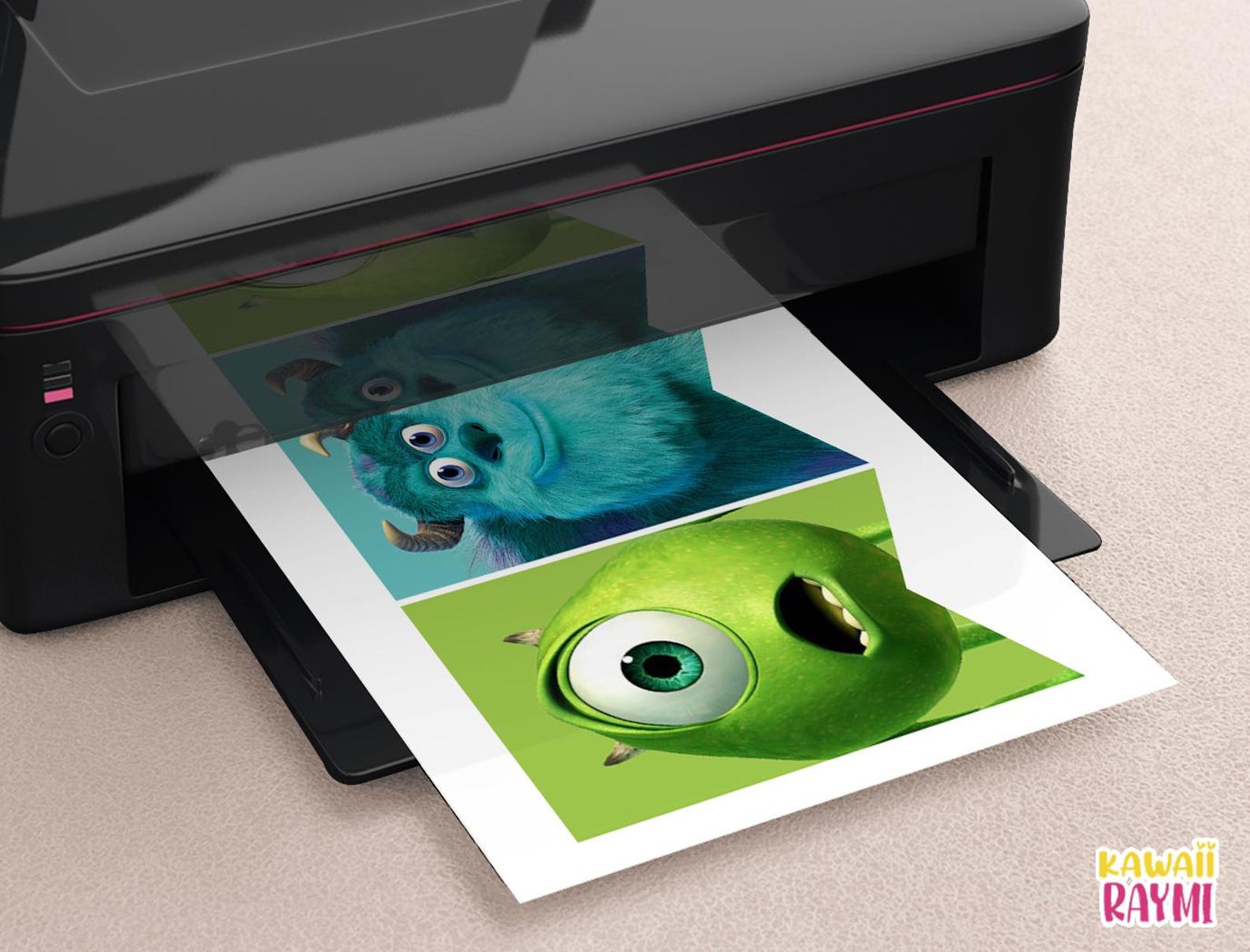 Monsters Banner Flags Printable Digital File, Banner Flags Monsters - Etsy