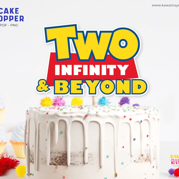 Infinity Cake Topper - Etsy