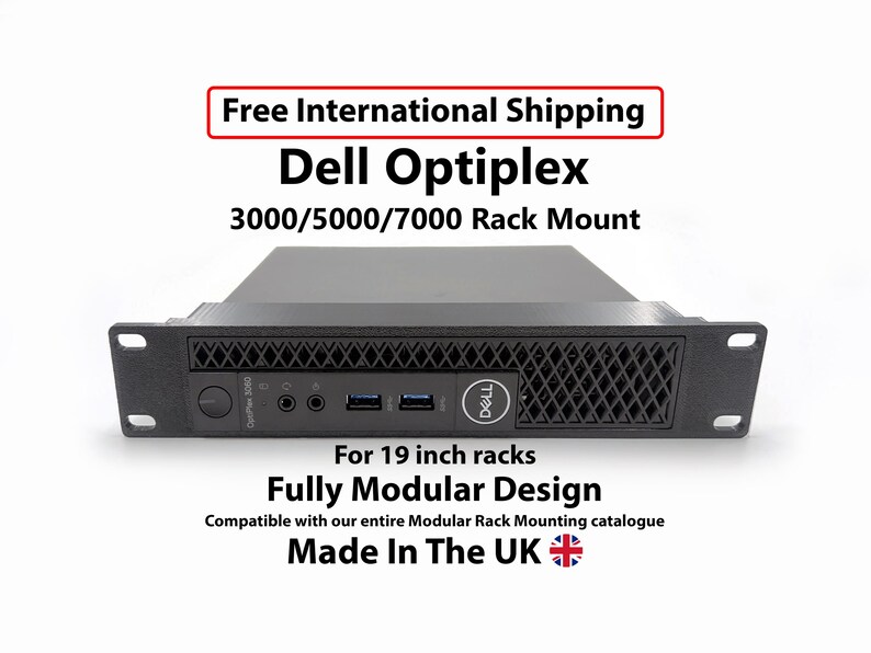 Dell Optiplex Micro PC Modular Rack Mount | 19-inch Width* | FREE ...