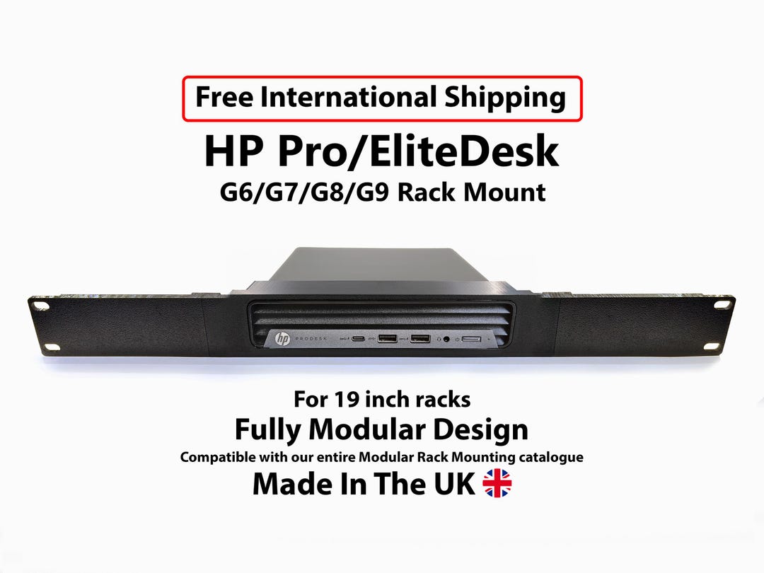 HP Prodesk/elitedesk G6, G7, G8 & G9 Mini 19" Rack Mount | FREE ...