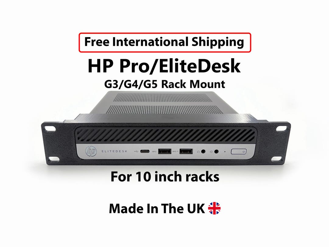 HP Prodesk / Elitedesk G3, G4 and G5 Mini 10" Rack Mount | FREE ...