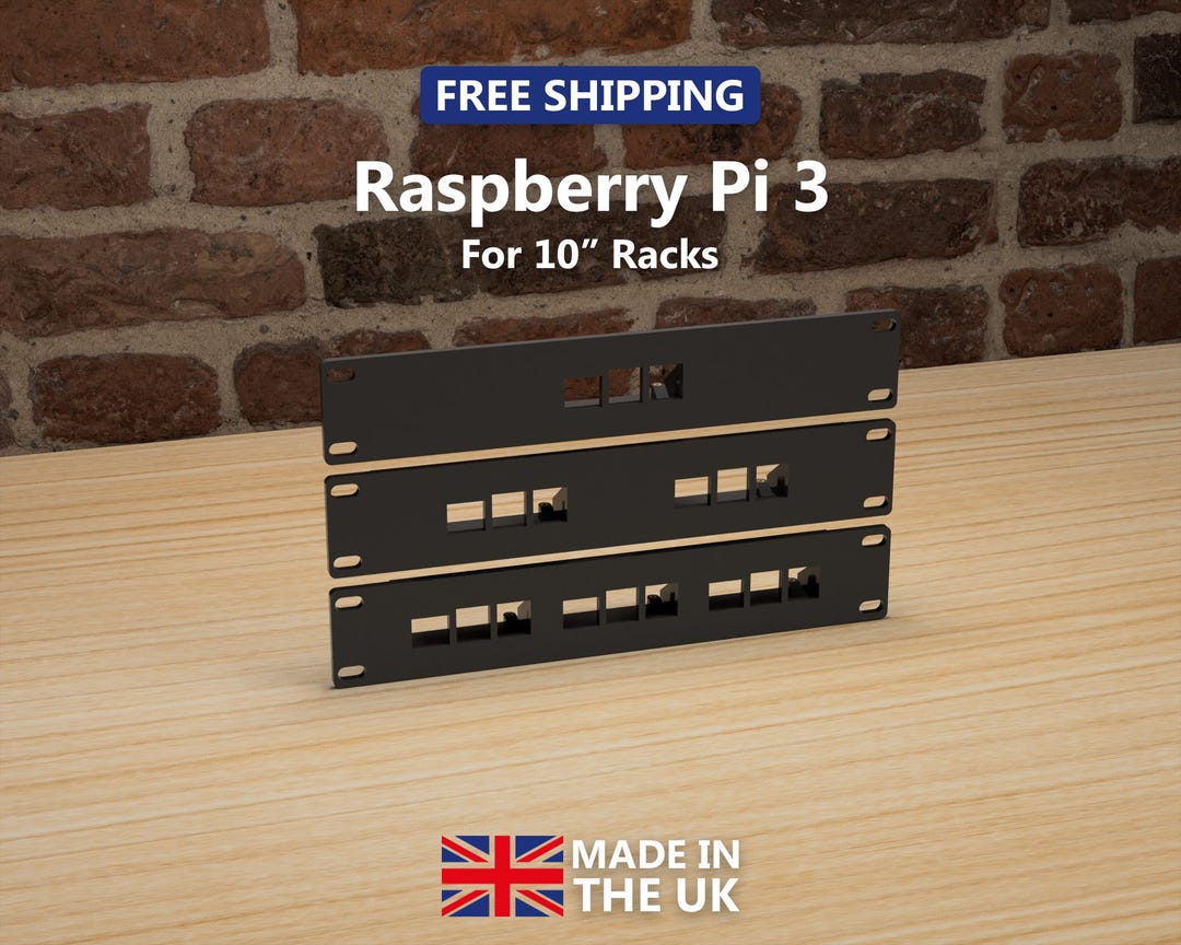 Raspberry Pi 3 10" Rack Mount - Etsy
