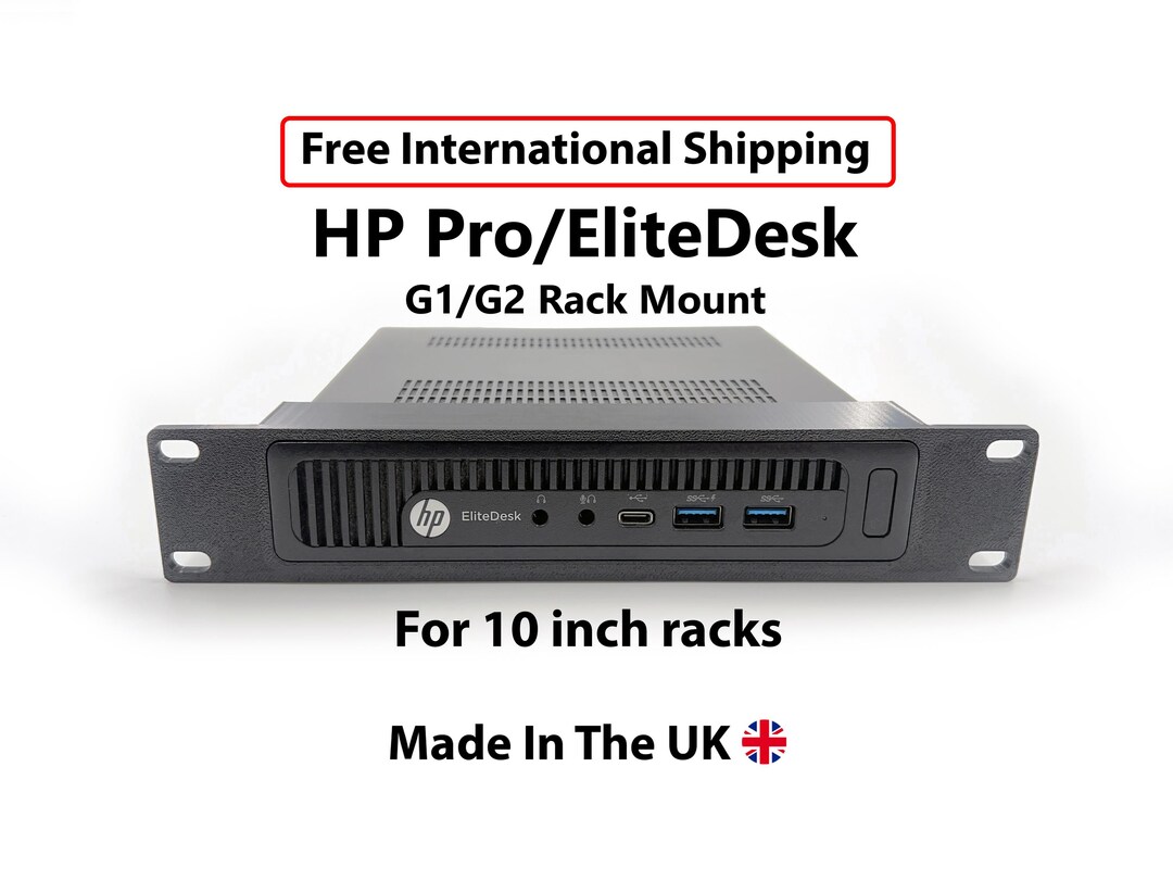 HP Prodesk/elitedesk G1/G2 Mini 10" Rack Mount - Etsy