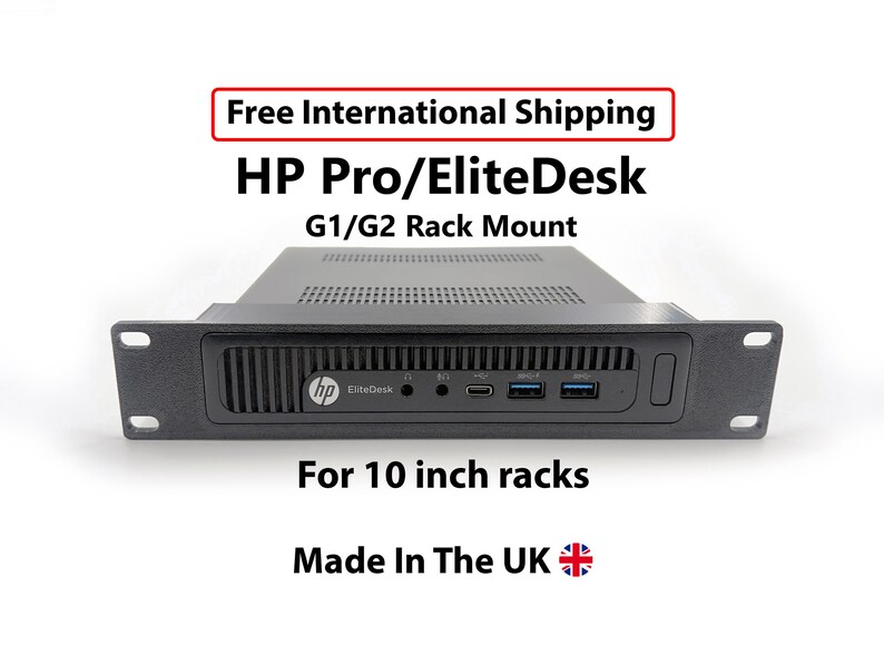 HP Prodesk / Elitedesk G1, G2 Mini 10" Rack Mount | FREE SHIPPING - Etsy