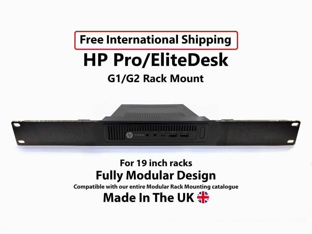 HP Prodesk / Elitedesk G1, G2 Mini 19" Rack Mount | FREE SHIPPING - Etsy