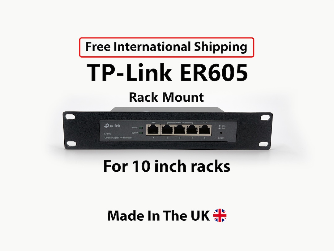 Tp-link ER605 Router 10" Rack Mount | FREE SHIPPING - Etsy