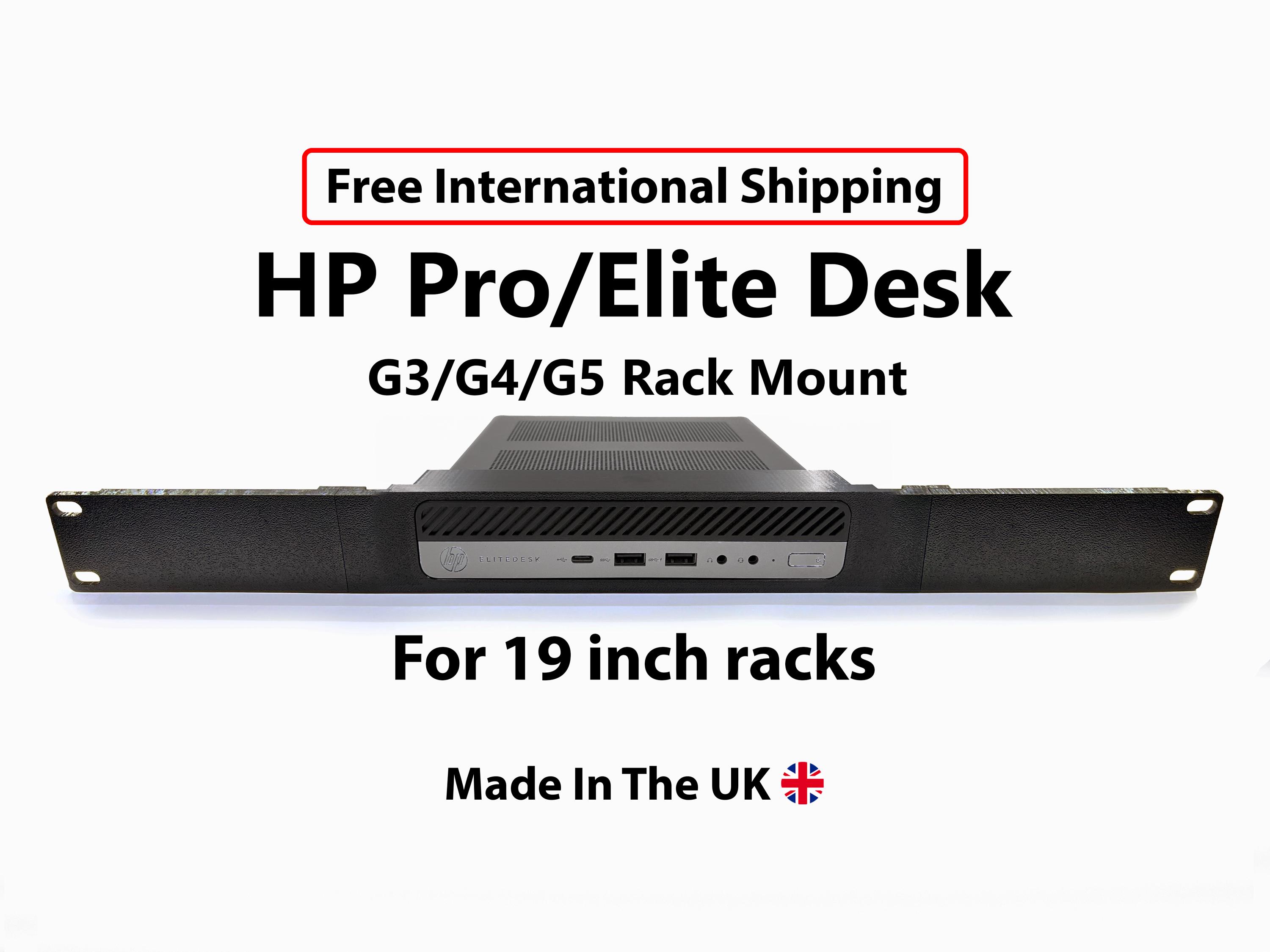HP Prodesk / Elitedesk G3, G4 and G5 Mini 19" Rack Mount | FREE ...