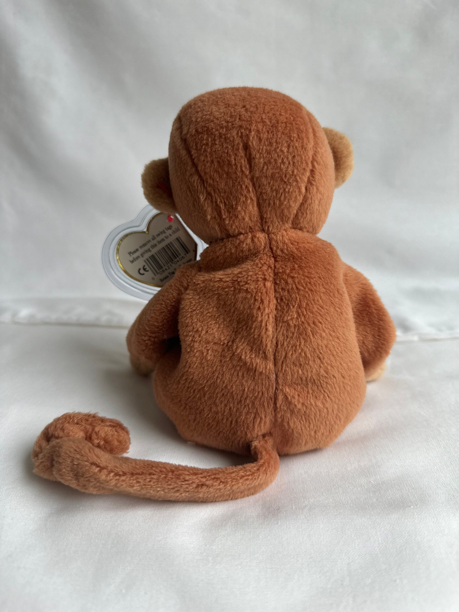 Rare Bongo Beanie Baby, 1995, P.V.C. Pellets, Third Generation Swing ...