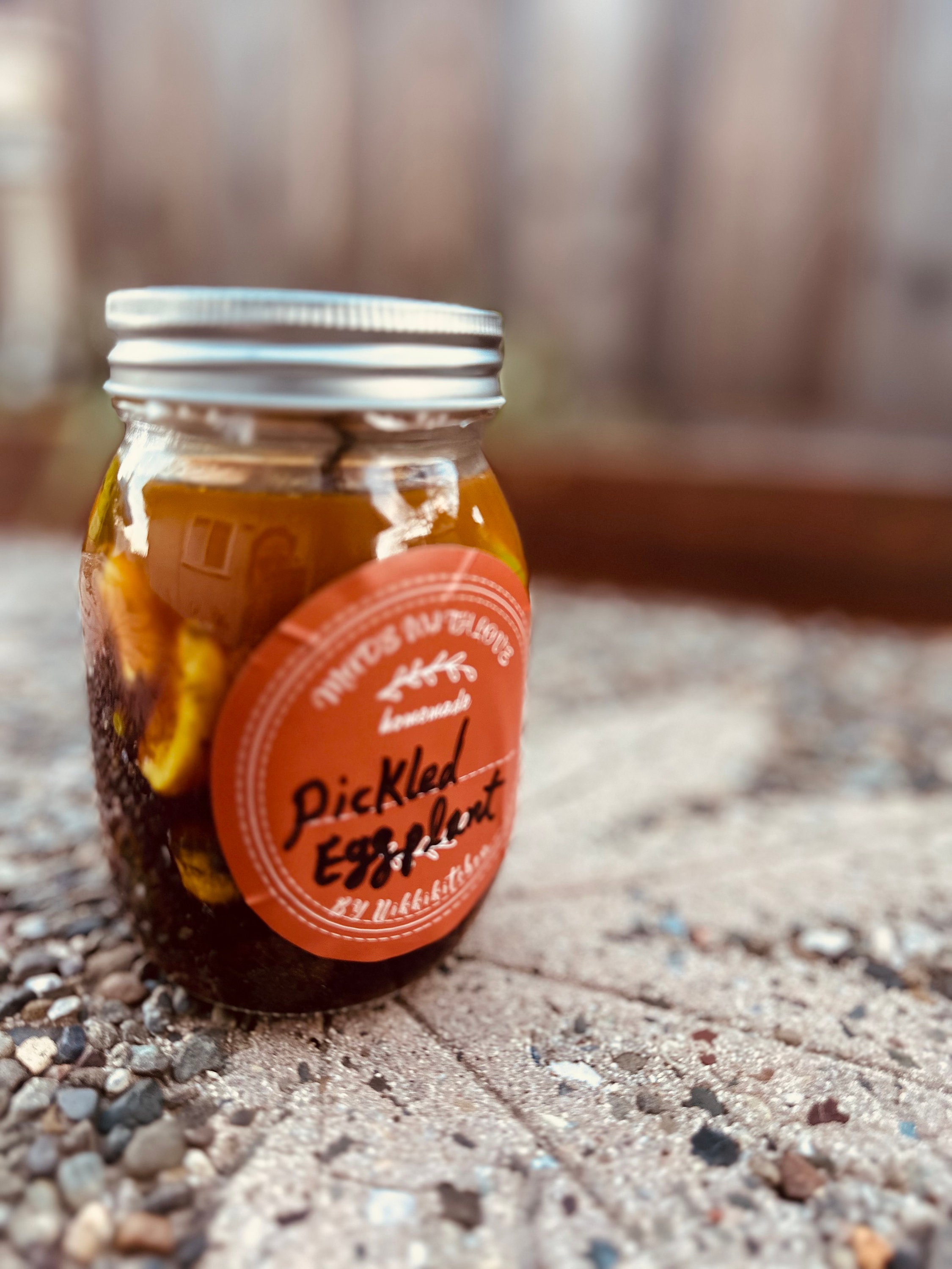 Pickled Eggplant - Etsy