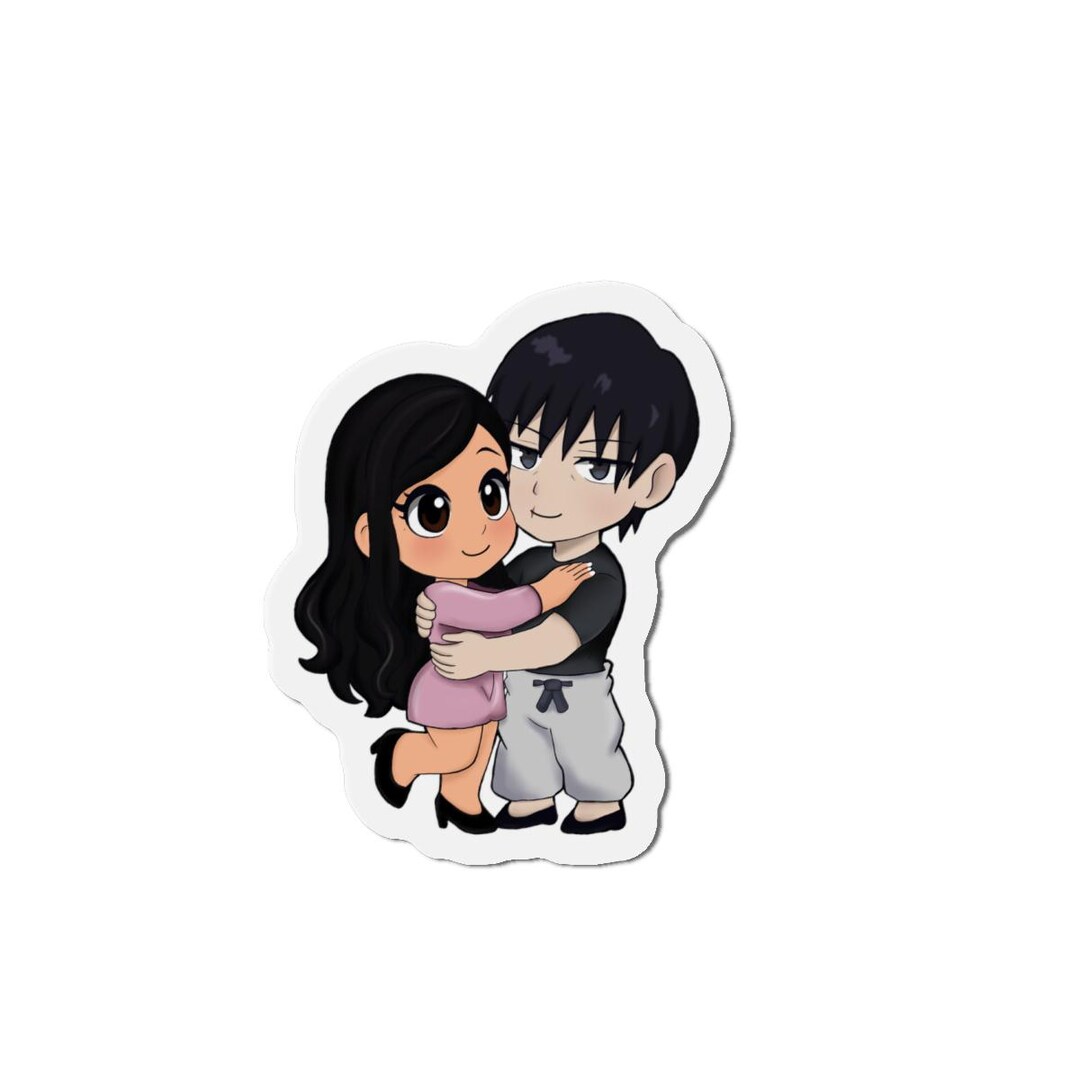 JJK Toji Fushiguro Ver2, Anime, Cute Couple Magnets, Romantic Gift ...