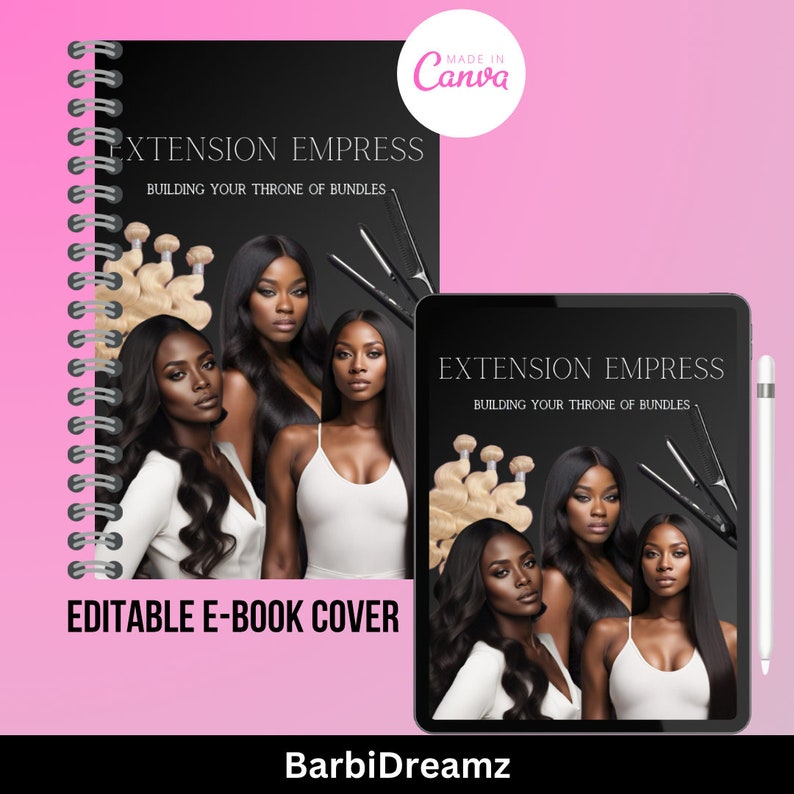 E Book Cover Template, Book Cover, Digital Design, Canva Template - Etsy