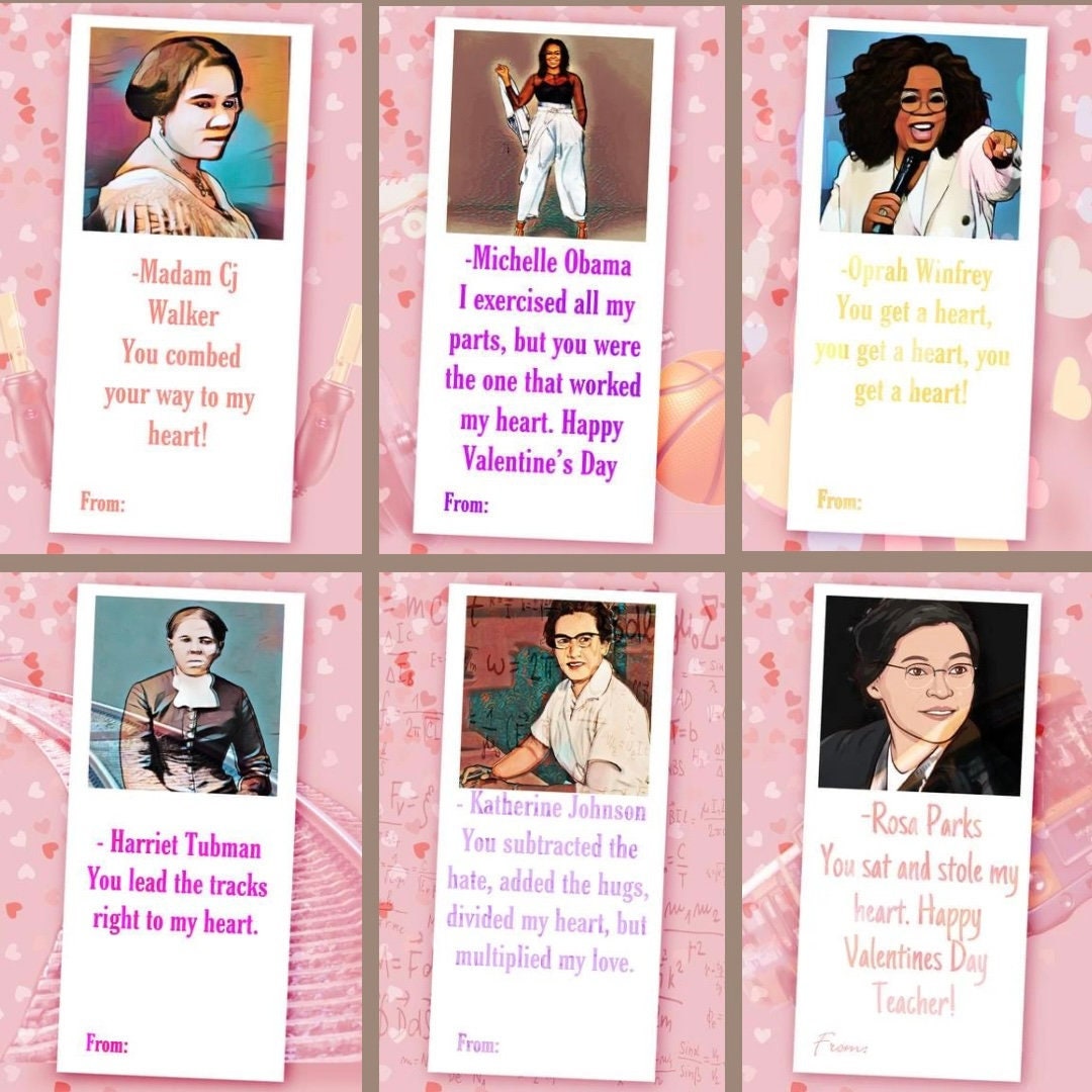 African American Valentine Day Cards - Etsy