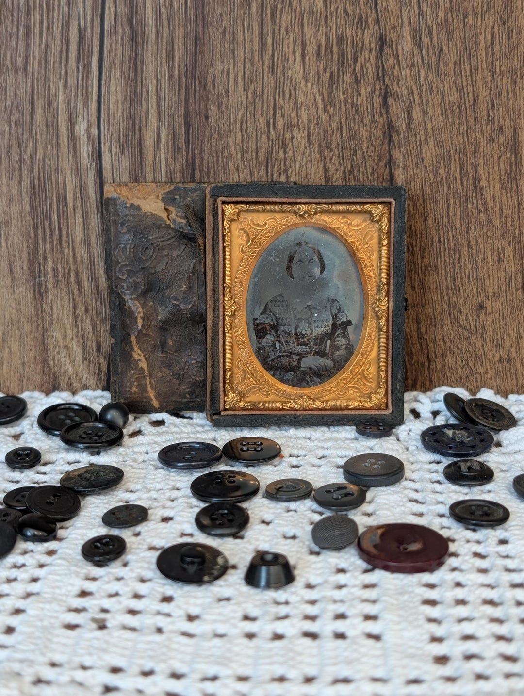 Antique Ambrotype in Union Case - Etsy
