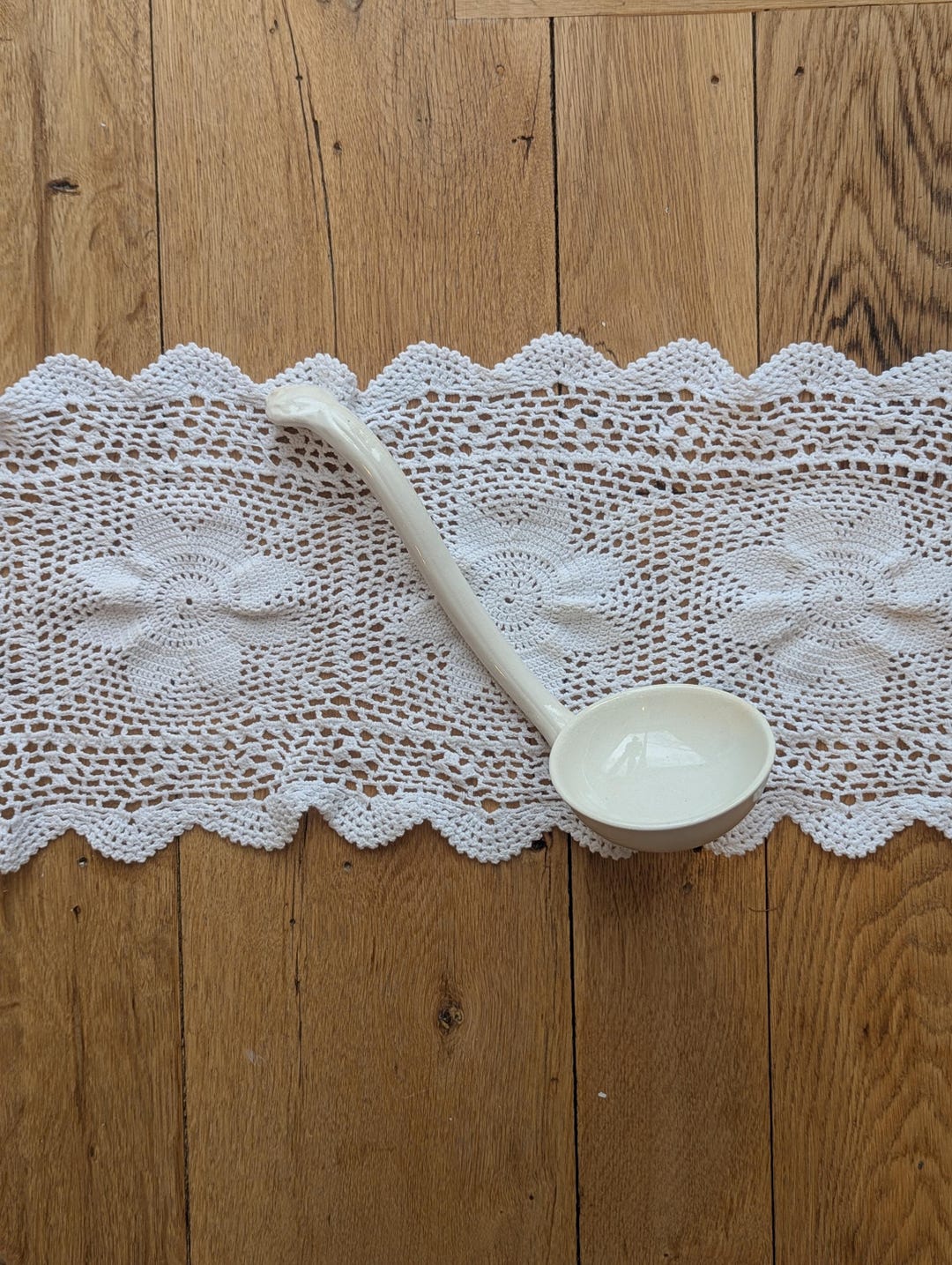 Antique Ironstone Ladle - Etsy