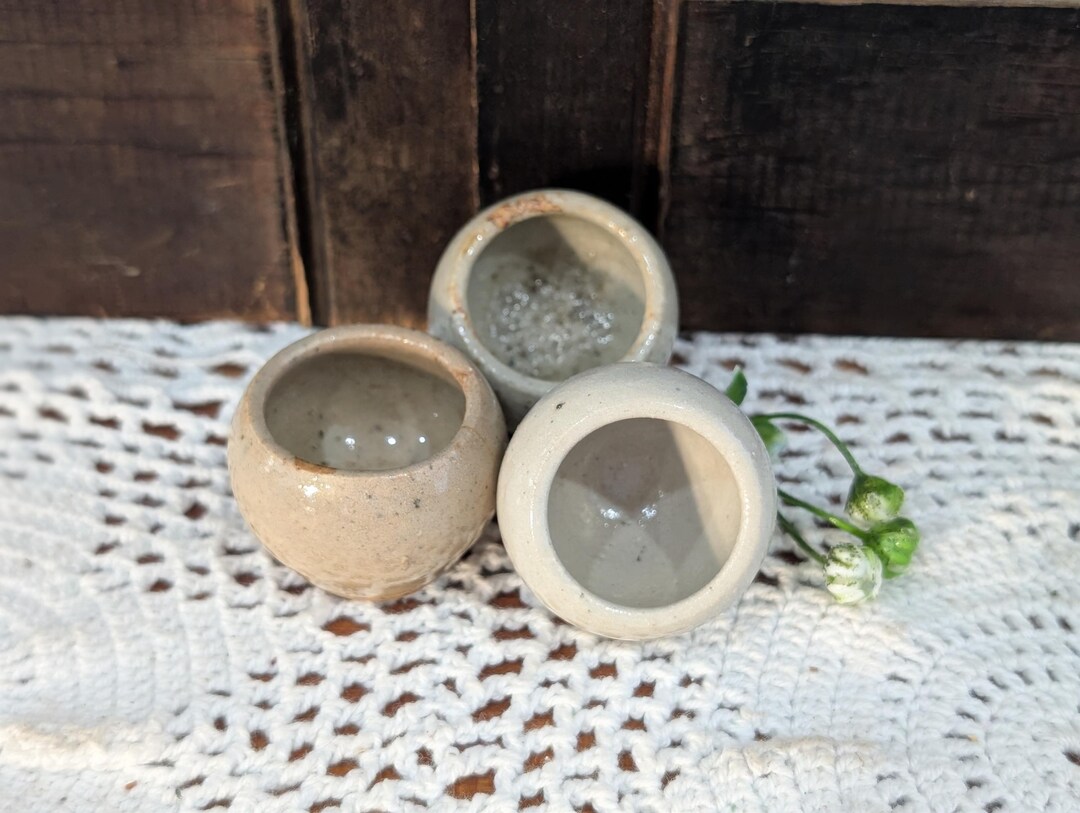 Stoneware French Escargot Pots - Etsy