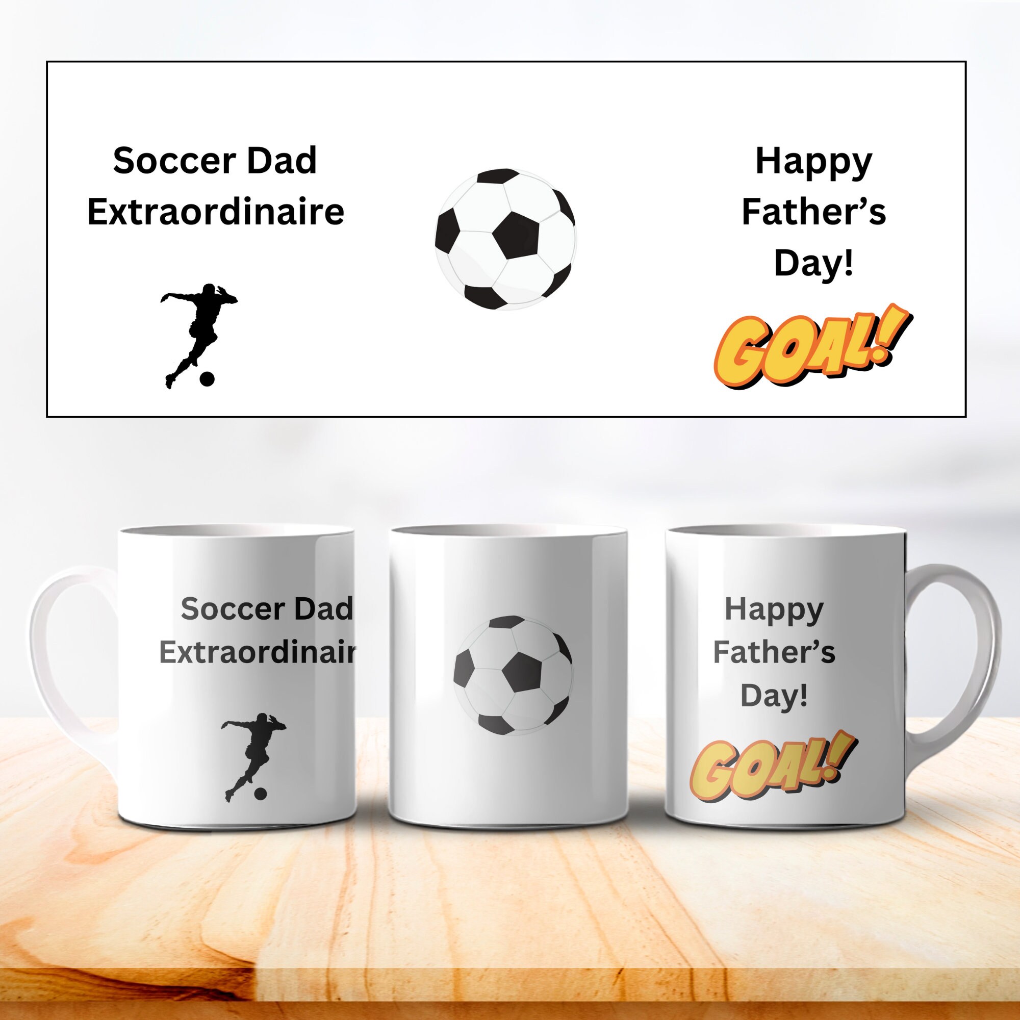 Happy Father's Day to Soccer Dad Extraordanaire, Goals, Father's Day ...