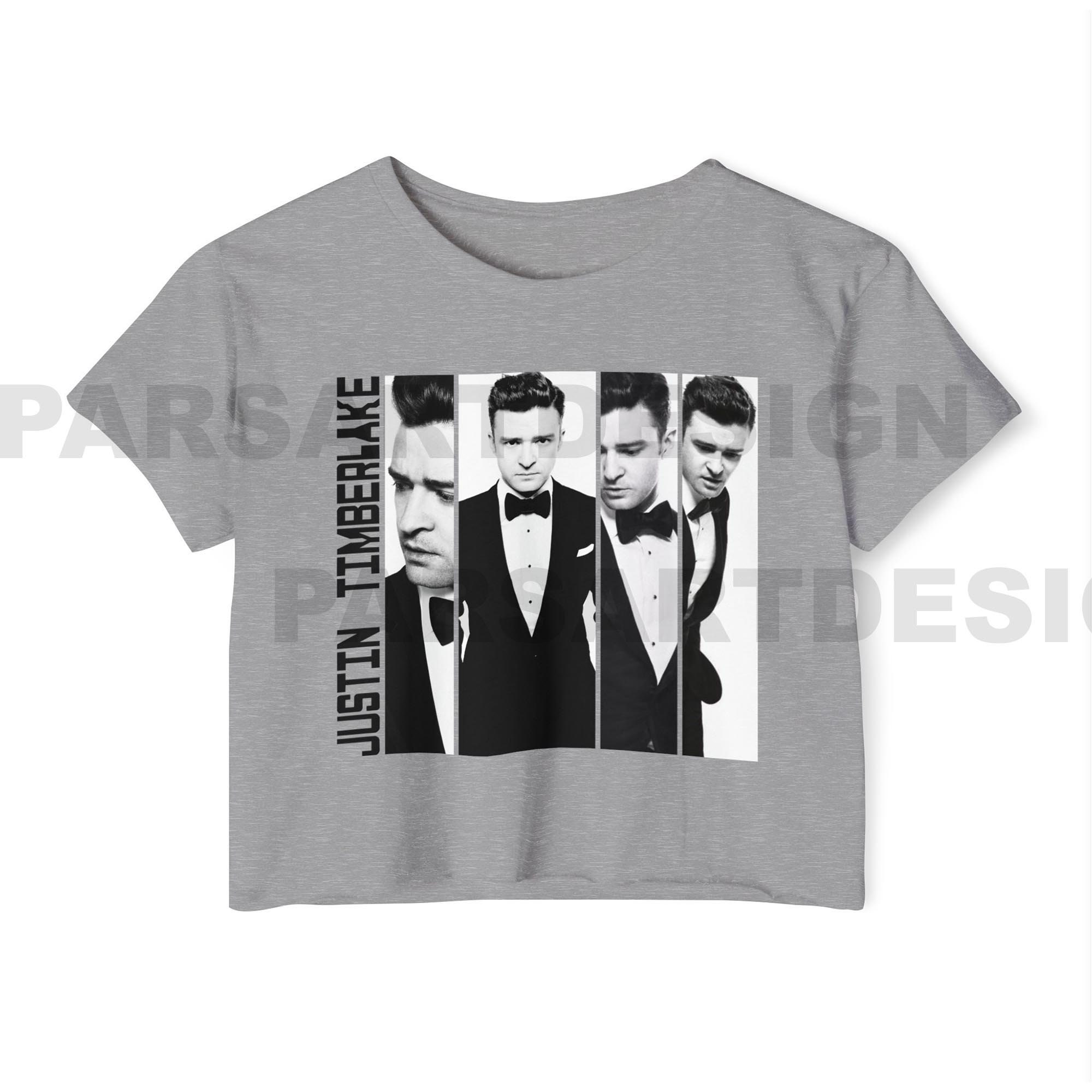 Justin Timberlake World Tour Crop Top Shirt Justin Timberlake Tour Crop ...