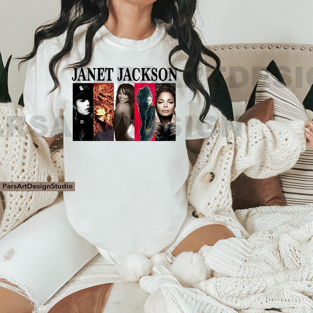 Janet Jackson Albums Shirt World Tour Shirt Merch Janet Jackson Tour ...