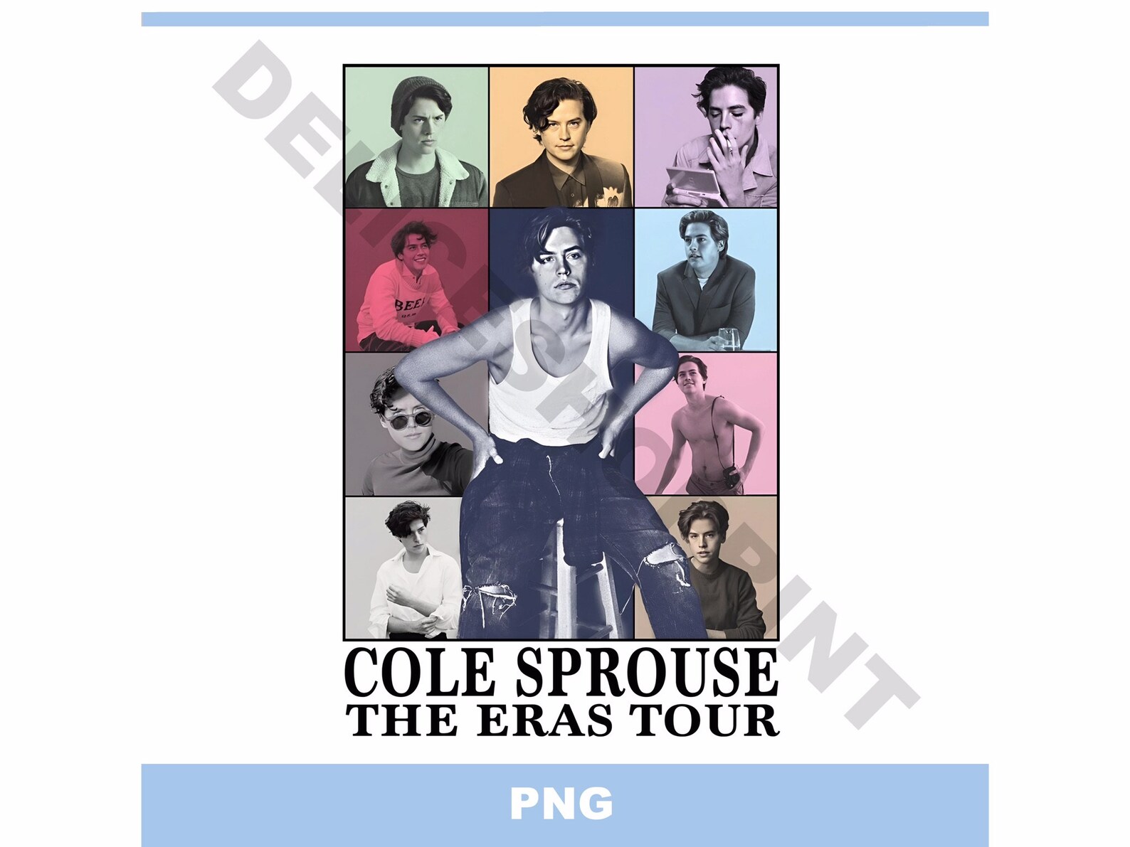 Cole Sprouse PNG Eras Tour Print PNG Cole Sprouse Merch Jughead Jones ...
