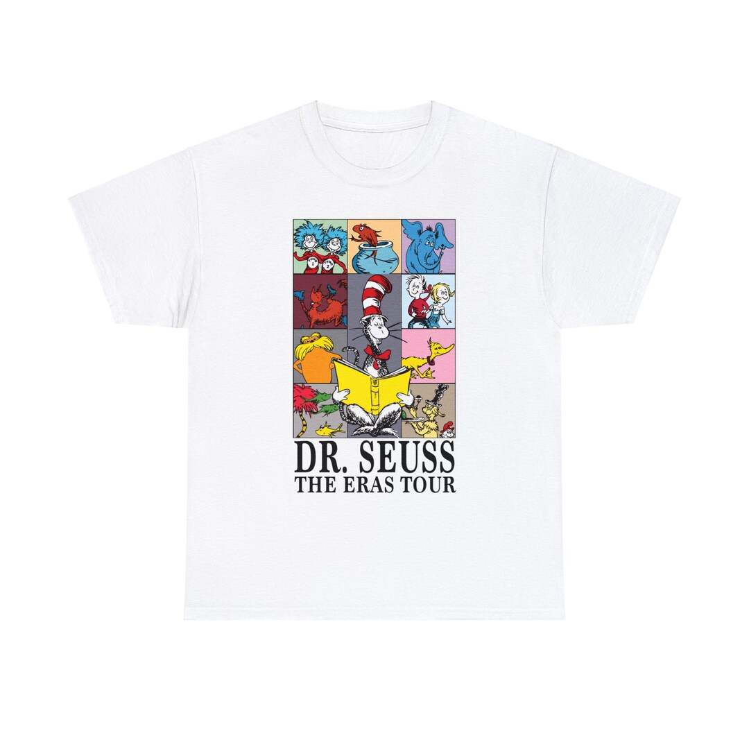 Dr Seuss Eras Tour Shirt Cat in the Hat Shirt Read Across America Print ...
