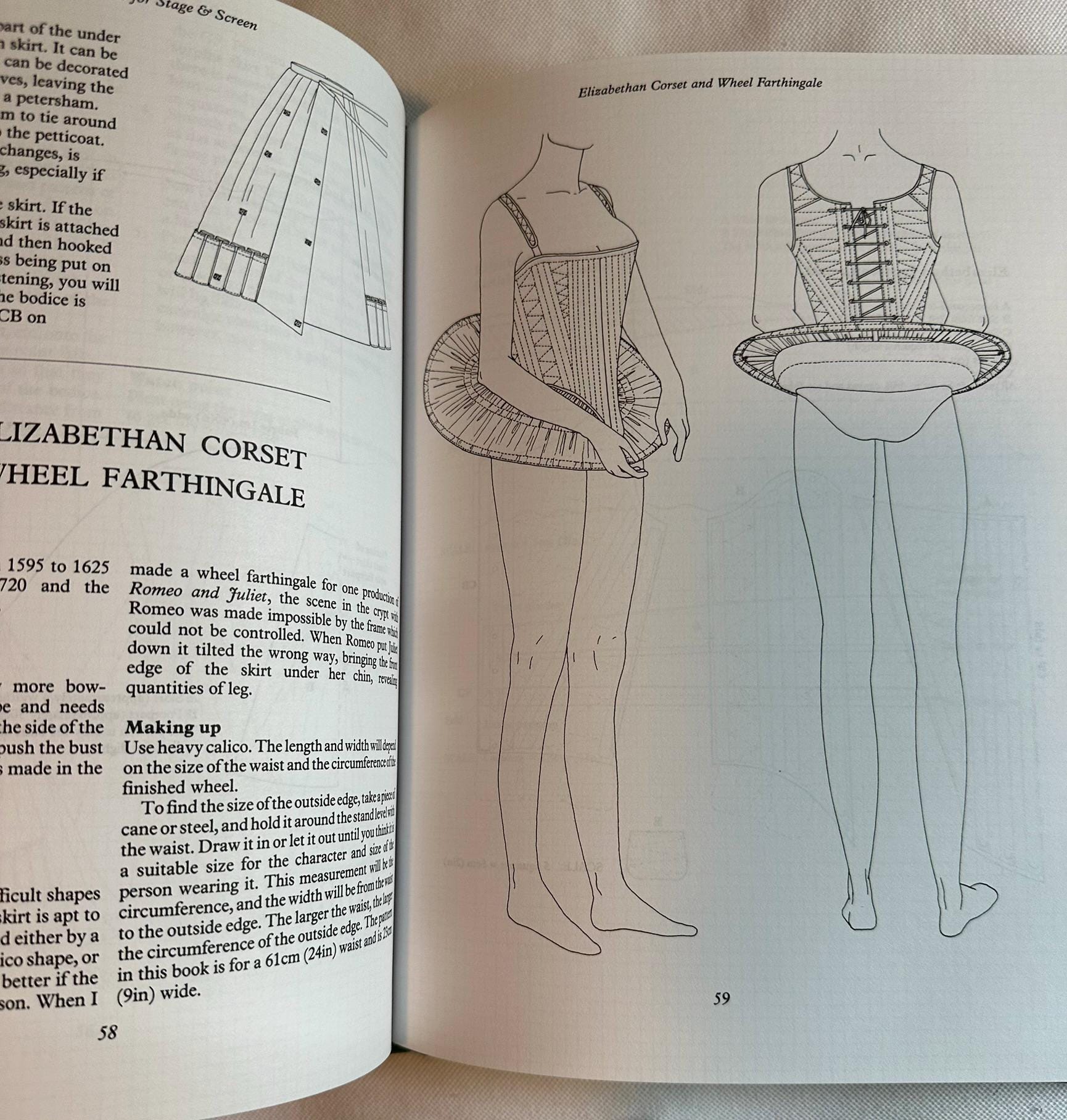 Period Costume Patterns Book: Women's Dress 1500-1800, Jean Hunnisett ...