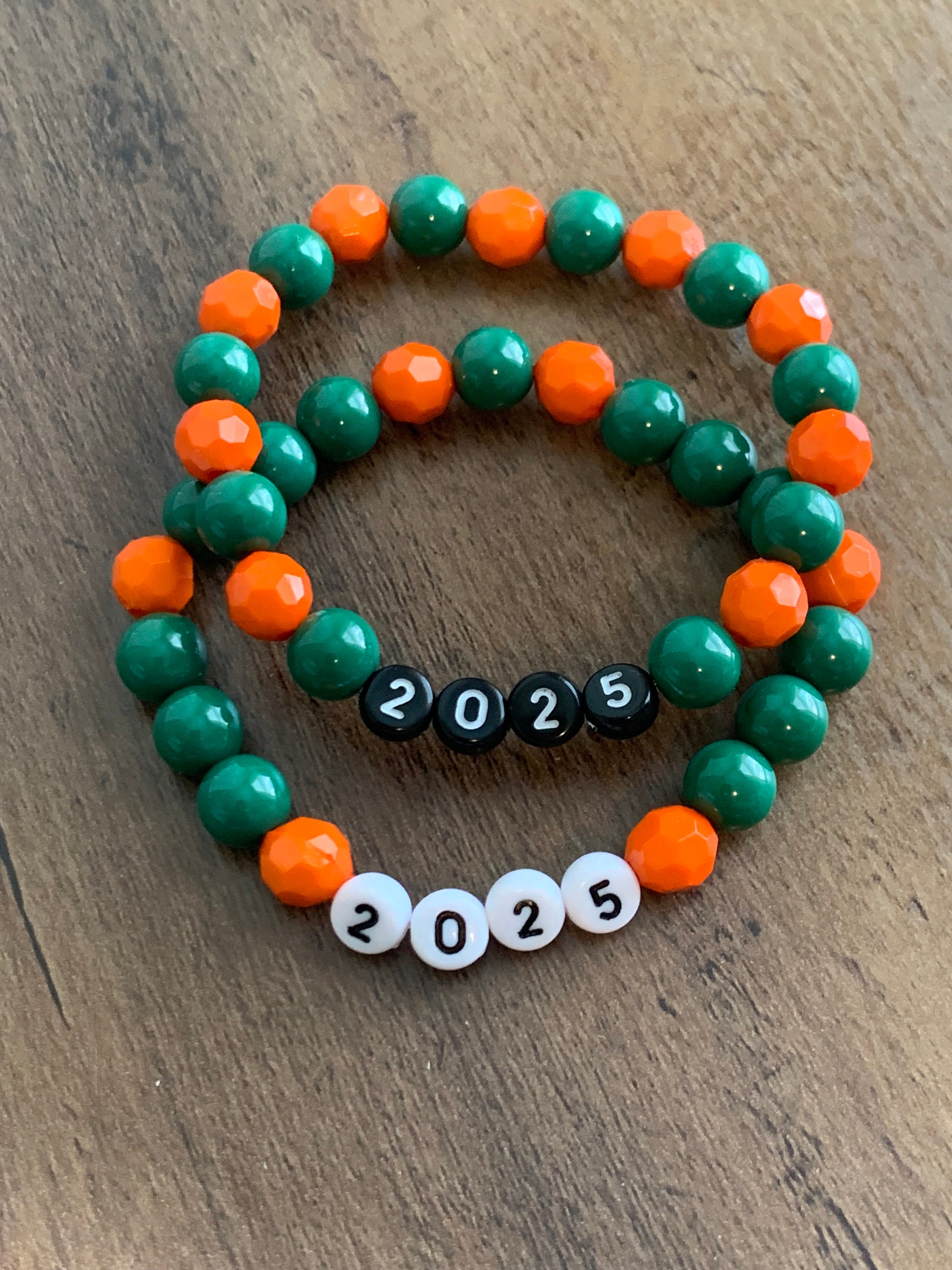 Class of 2025 Seniors High School College Bracelet Seniors Friendship ...