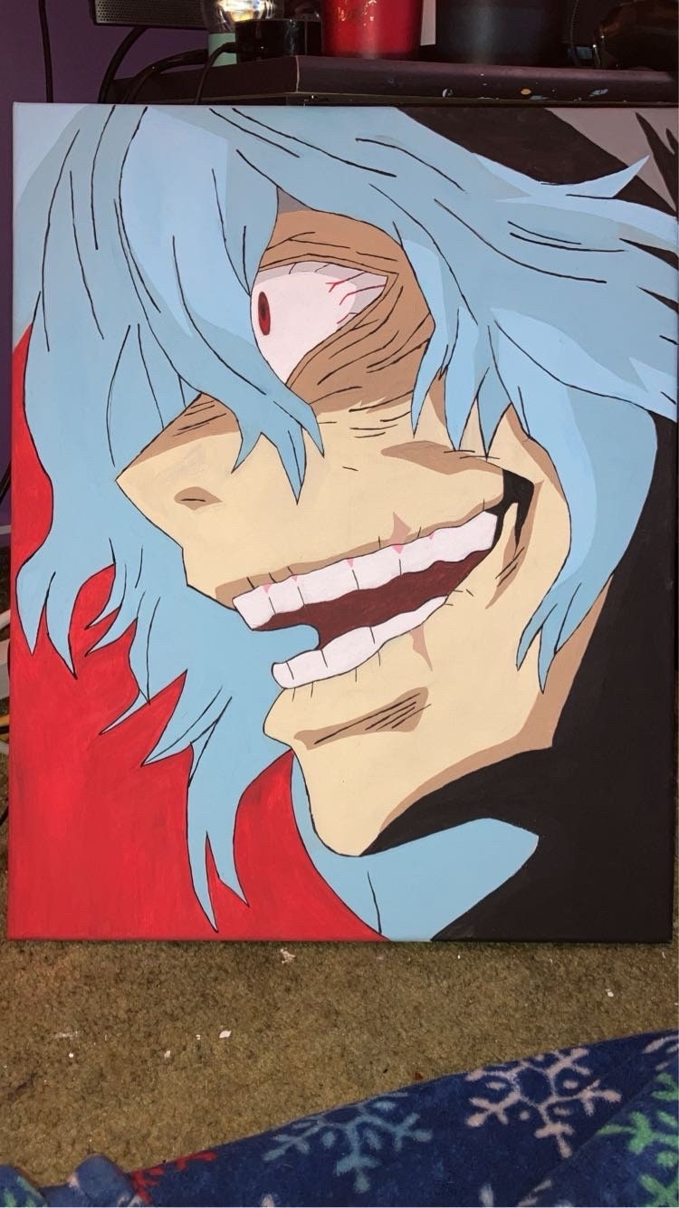 Tomura Shigaraki Painting (my Hero Academia) - Etsy