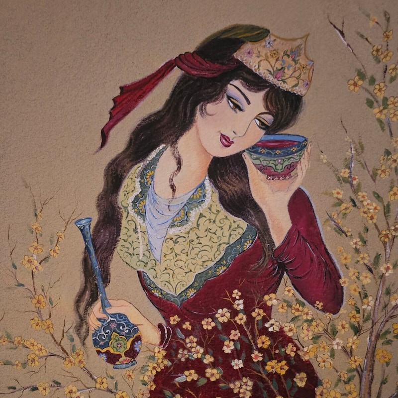 Persian Female Art - Etsy