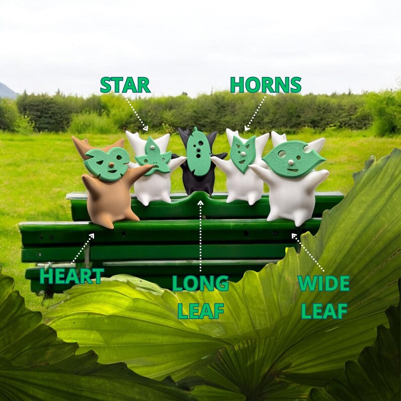 Korok Pen & Pencil Holder - Korok Statue - Custom Colors - Zelda Video ...