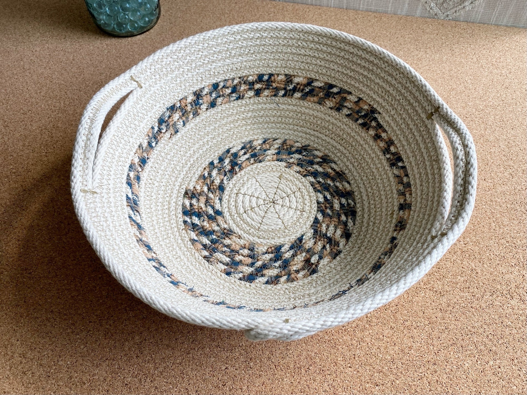 Decorative Bowl or Gift Basket for Filling or Home Use. With Handles ...