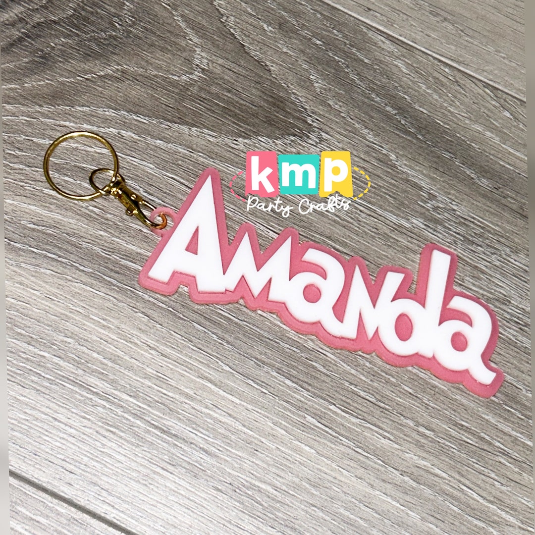 Grinch Inspired Personalized Name Key Chain - Etsy