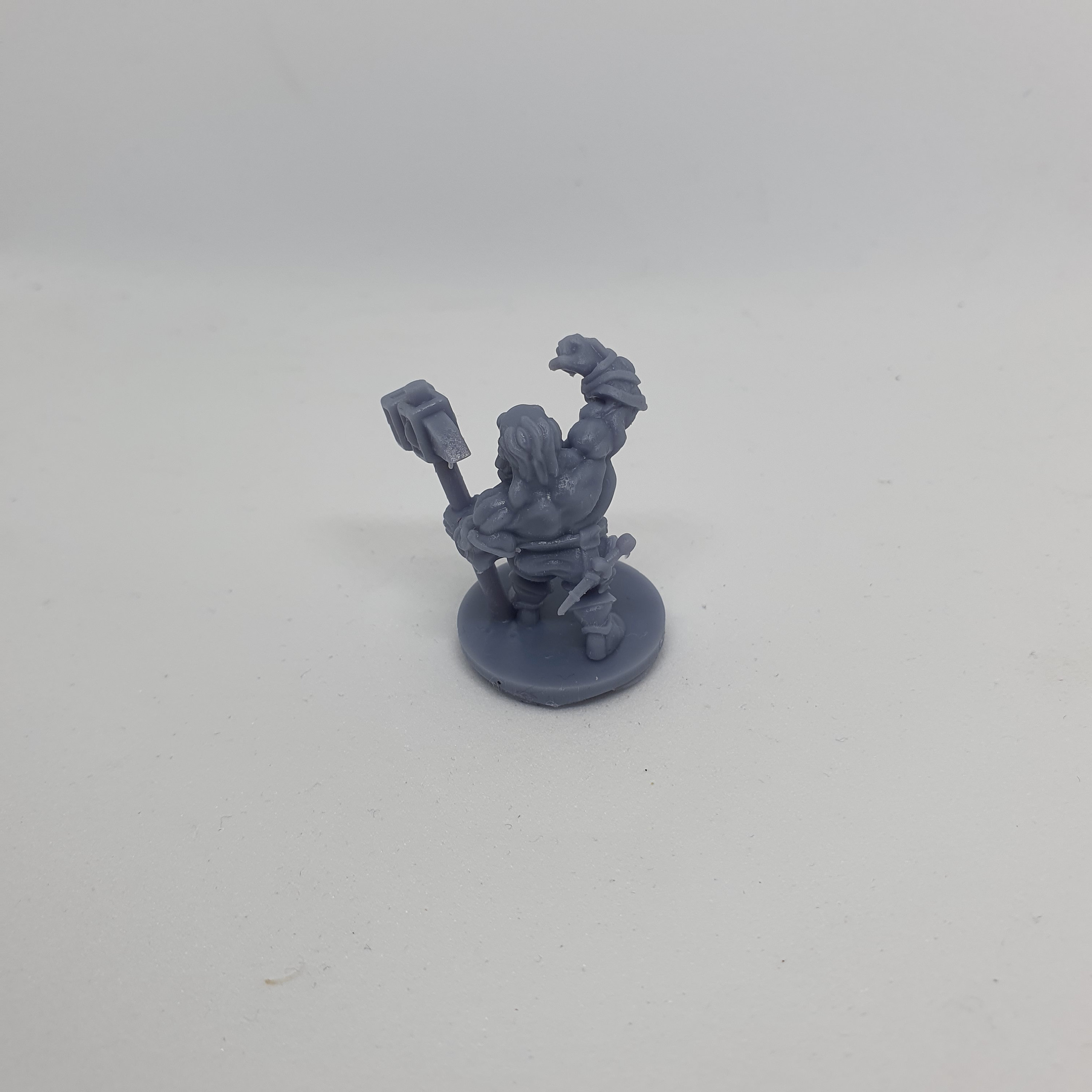 D&D Character Miniature 3D Printed, Dungeons and Dragons Mini, Resin ...