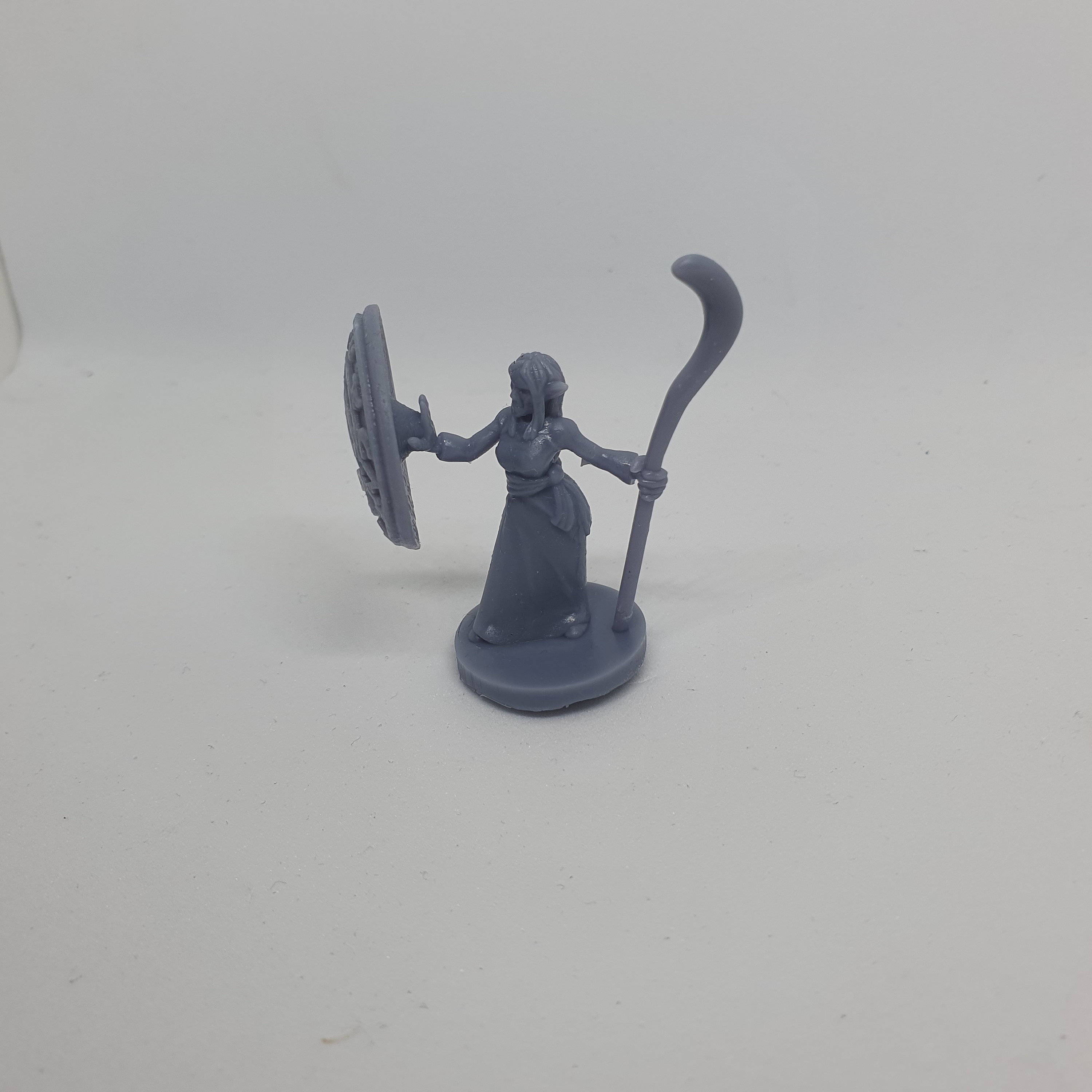 D&D Character Miniature 3D Printed, Dungeons and Dragons Mini, Resin ...