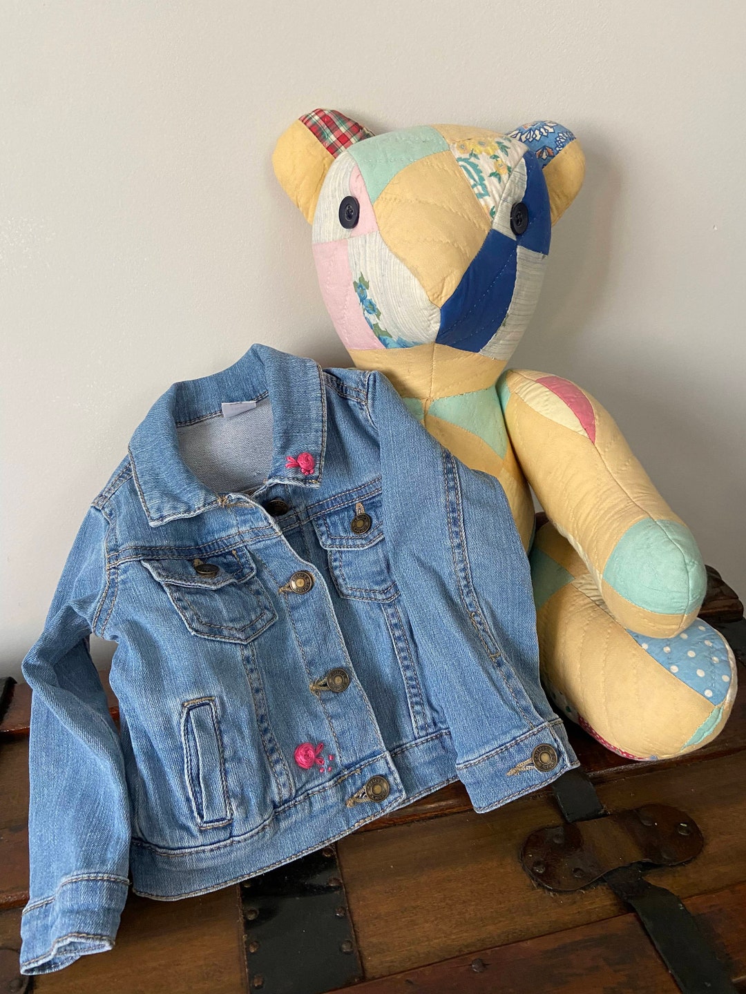 Hand Embroidered Dolly Parton Jacket- Baby and Child Sizes - Etsy