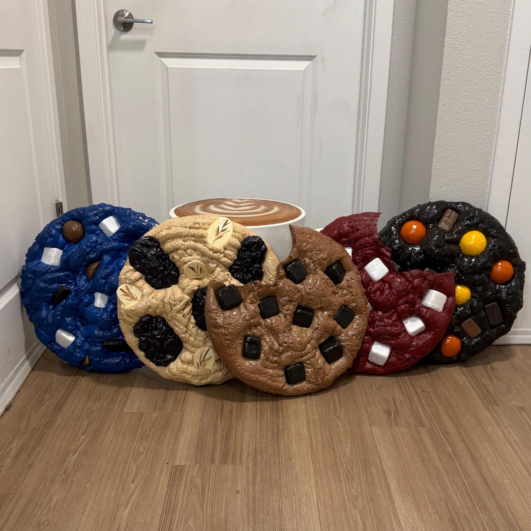 The Original Giant Cookie Prop Large 18” | High Quality | by Waverly ...
