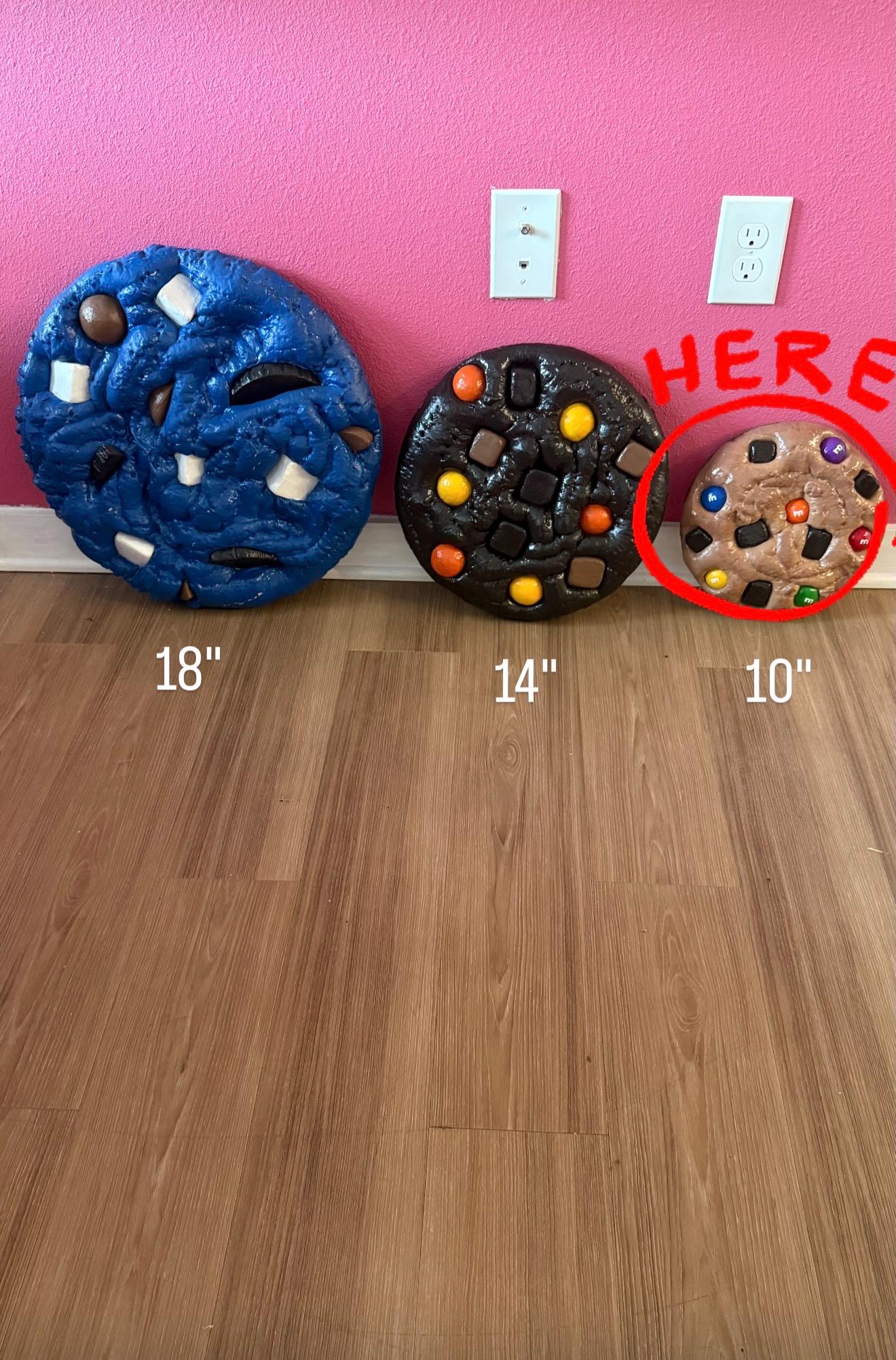 The Original Giant Cookie Prop Small 10” | High Quality | by Waverly ...