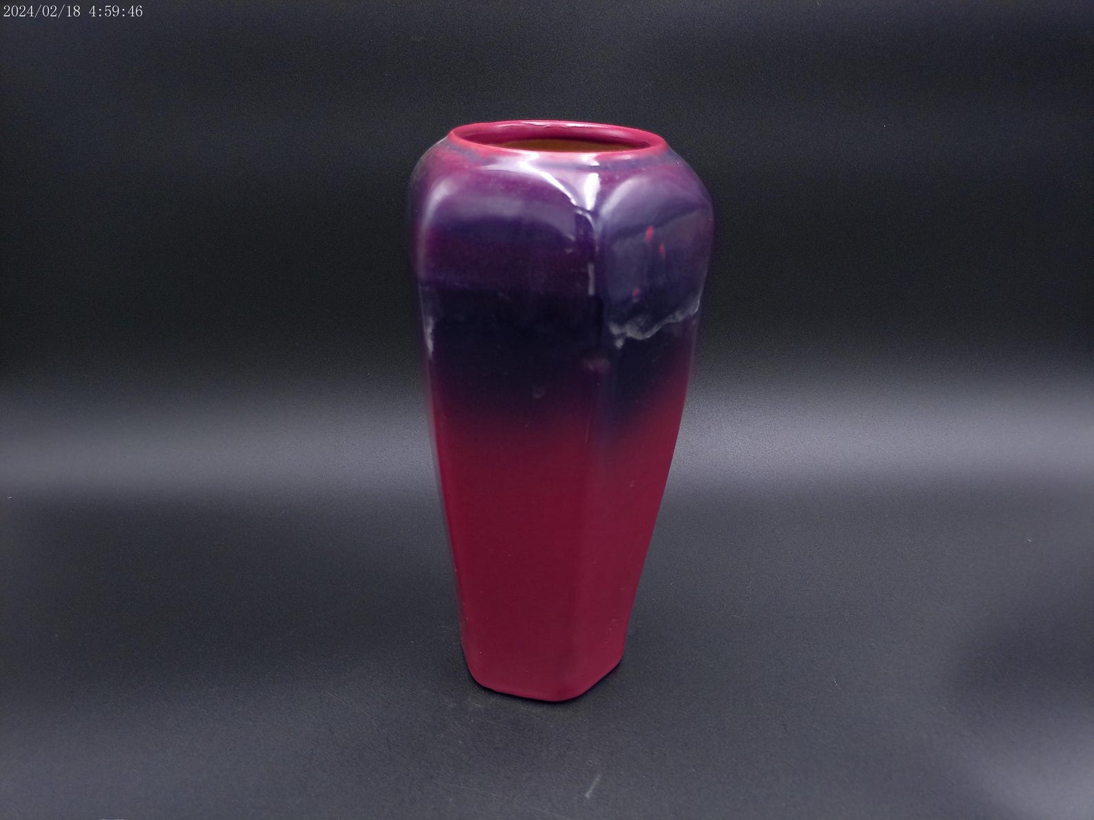 Van Briggle Dragonfly Vase With a Matte Persian Rose Glaze - Etsy